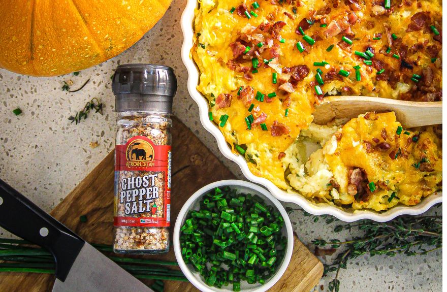 Loaded Mash Potato Casserole – African Dream Foods