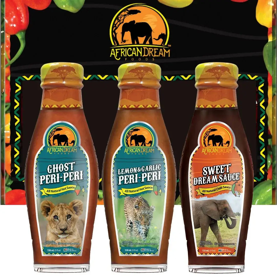 A Spicy Yet Sweet - Variety 3-Pack – African Dream Foods